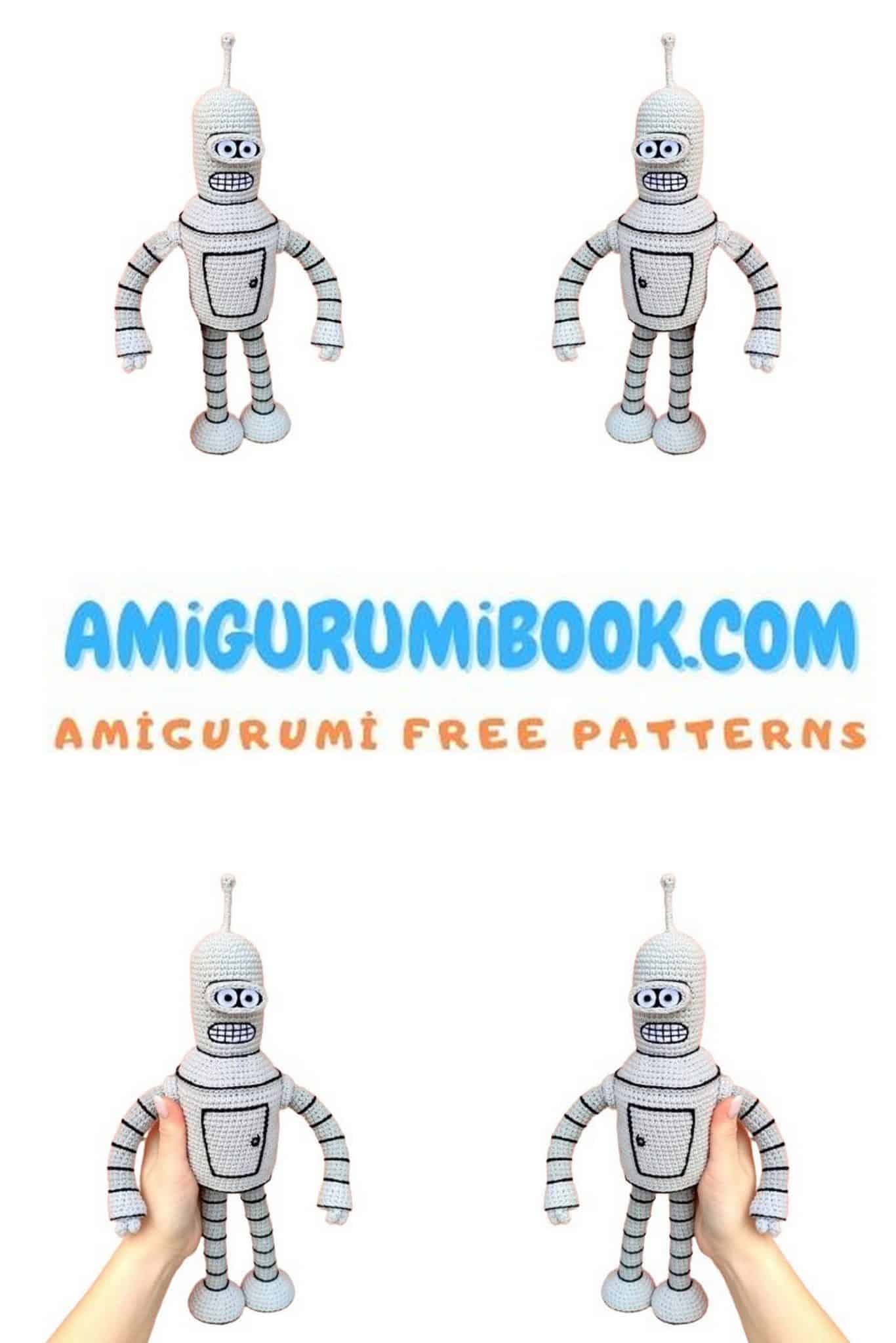 Bender Amigurumi Free Pattern - Crochet Tutorial - Free Amigurumi ...