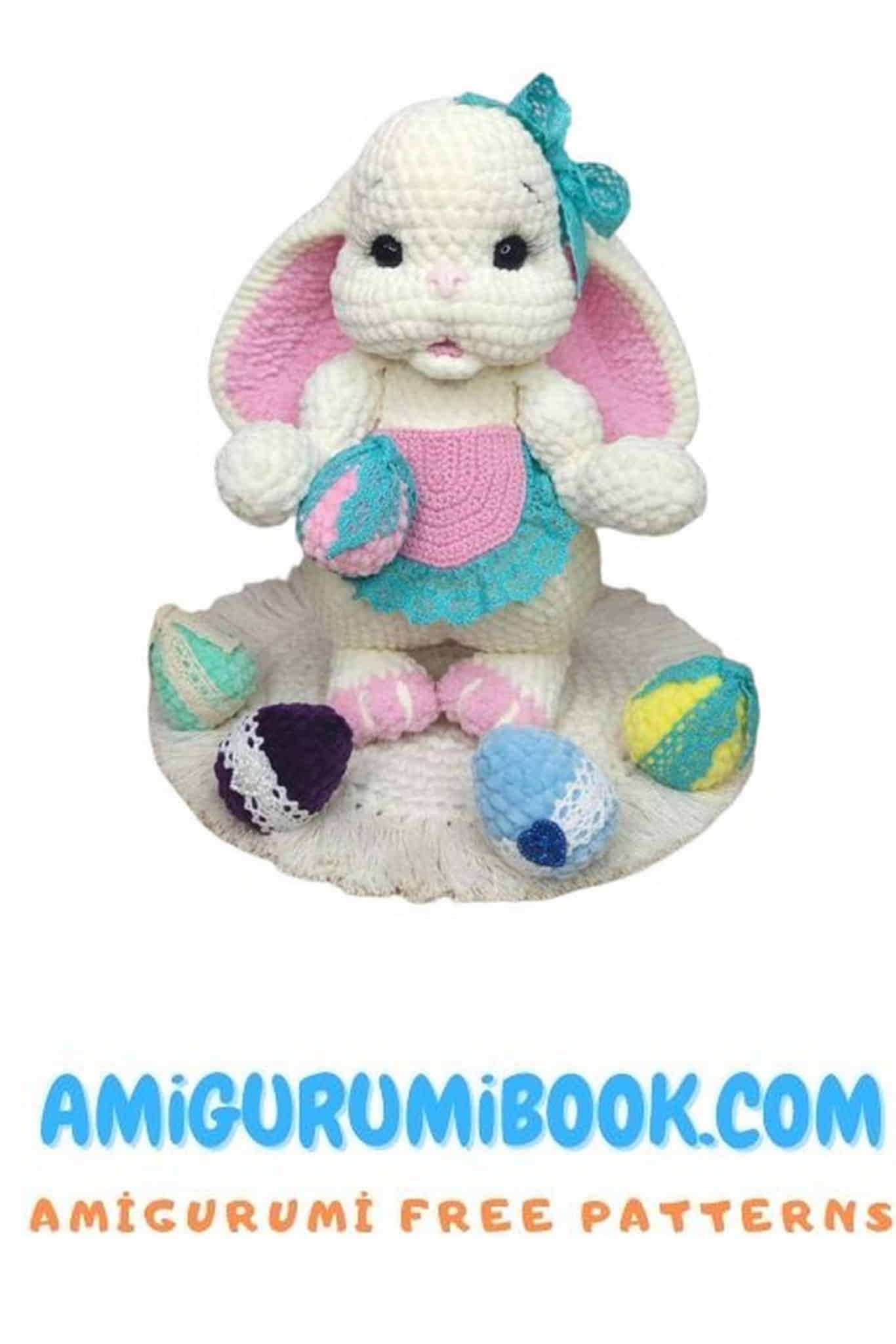 Free Easter Bunny Amigurumi Pattern: Crochet Tutorial - Free Amigurumi ...