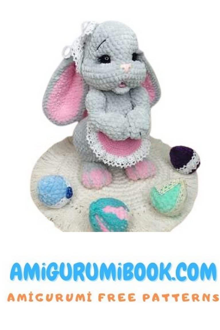 Free Easter Bunny Amigurumi Pattern: Crochet Tutorial - Free Amigurumi ...