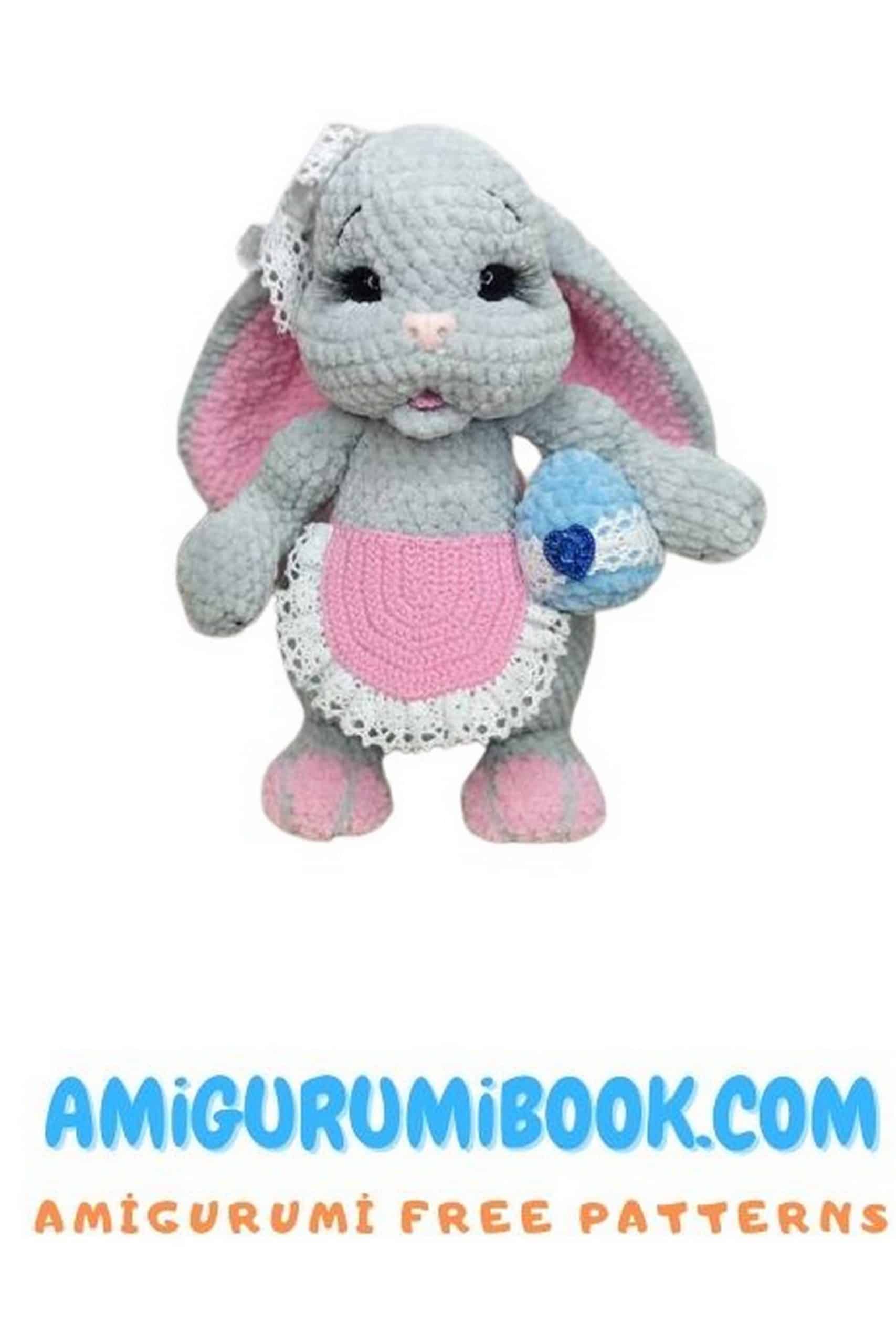 Free Easter Bunny Amigurumi Pattern: Crochet Tutorial - Free Amigurumi ...