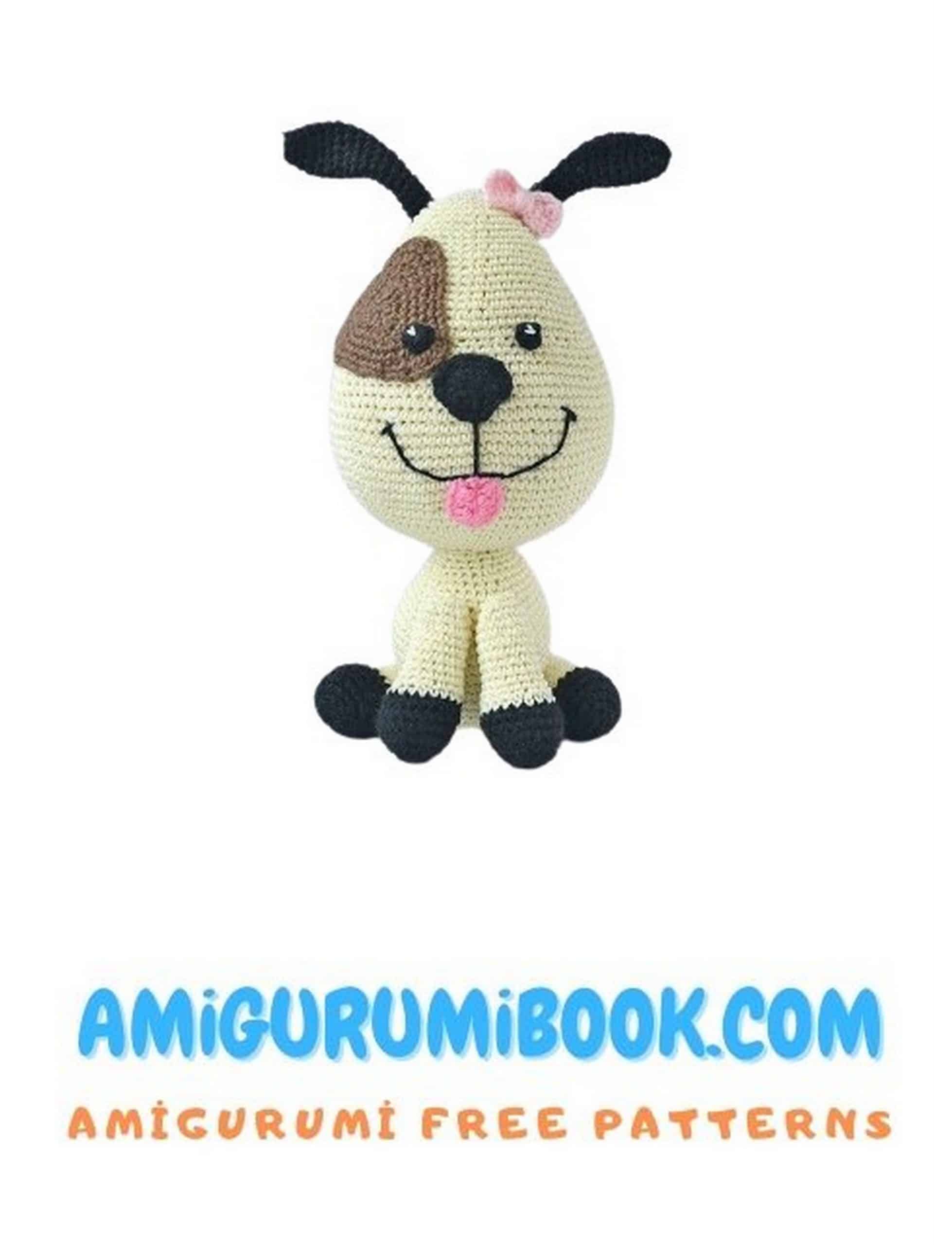 Jack Russell Terrier Amigurumi Dog Free Pattern - Crochet Tutorial ...
