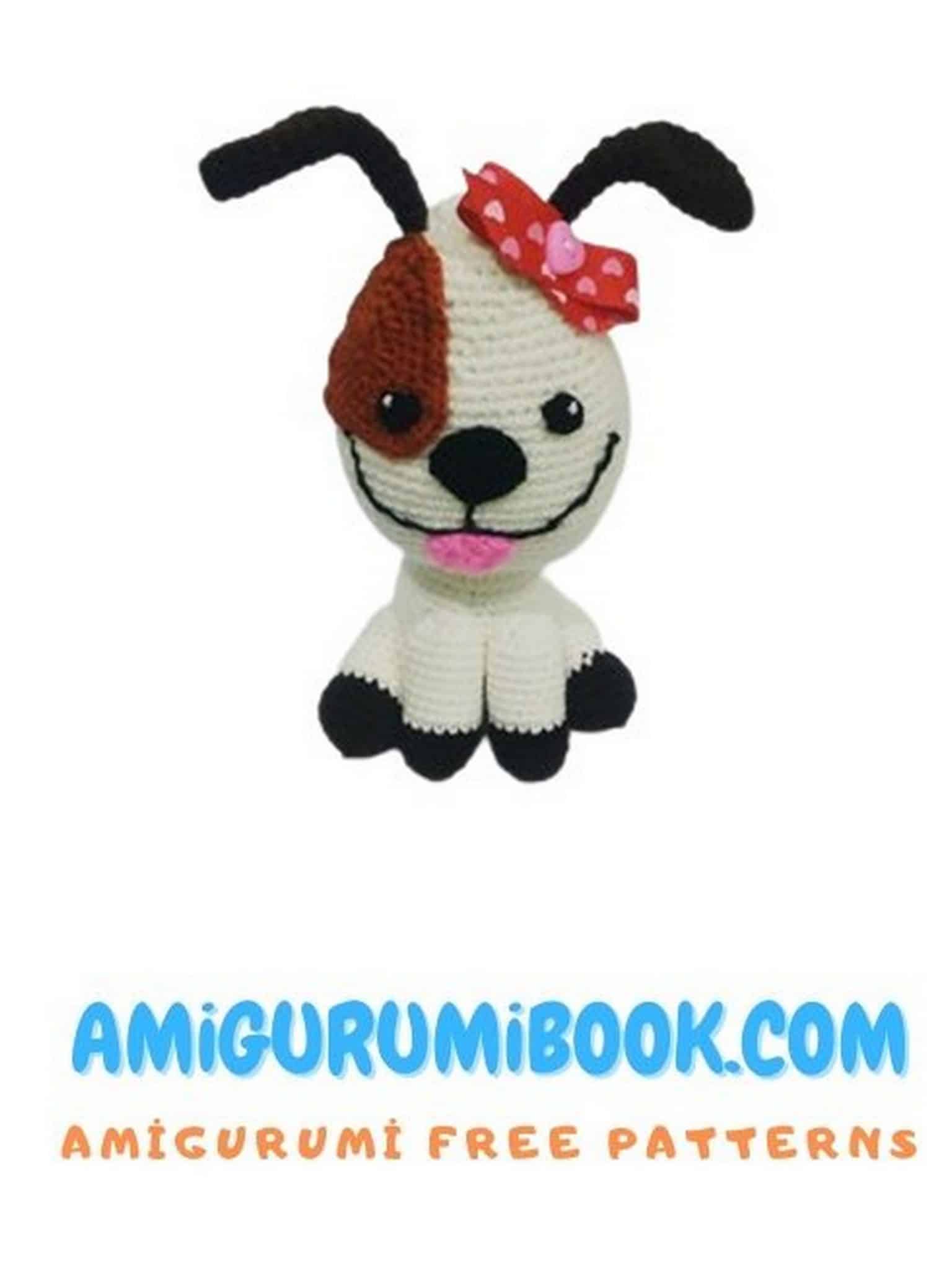 Jack Russell Terrier Amigurumi Dog Free Pattern - Crochet Tutorial ...