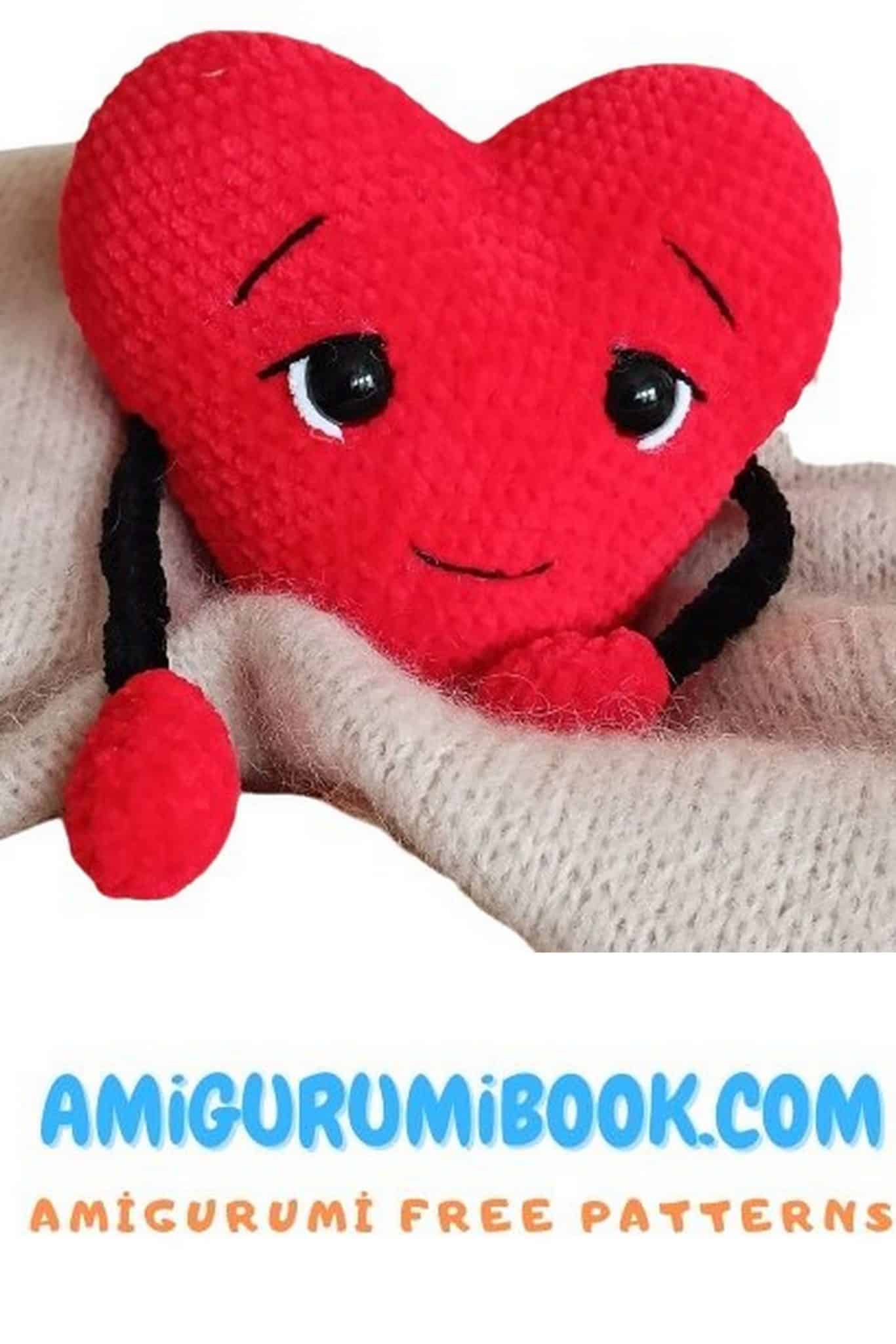 Adorable Heart Amigurumi Free Pattern - Crochet Tutorial - Free ...