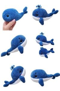 Blue Whale Amigurumi Free Pattern - Crochet Tutorial - Free Amigurumi ...