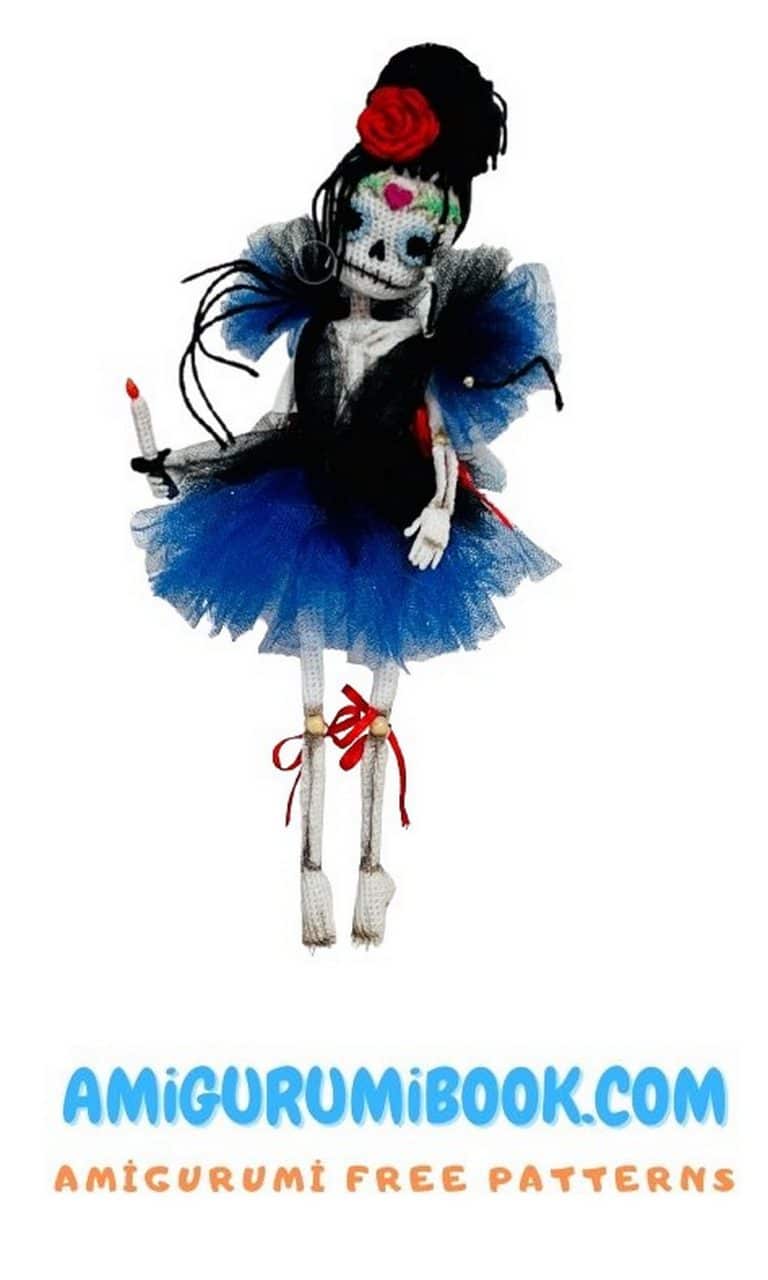 Santa Muerte Amigurumi Doll Free Pattern - Crochet Tutorial - Free ...