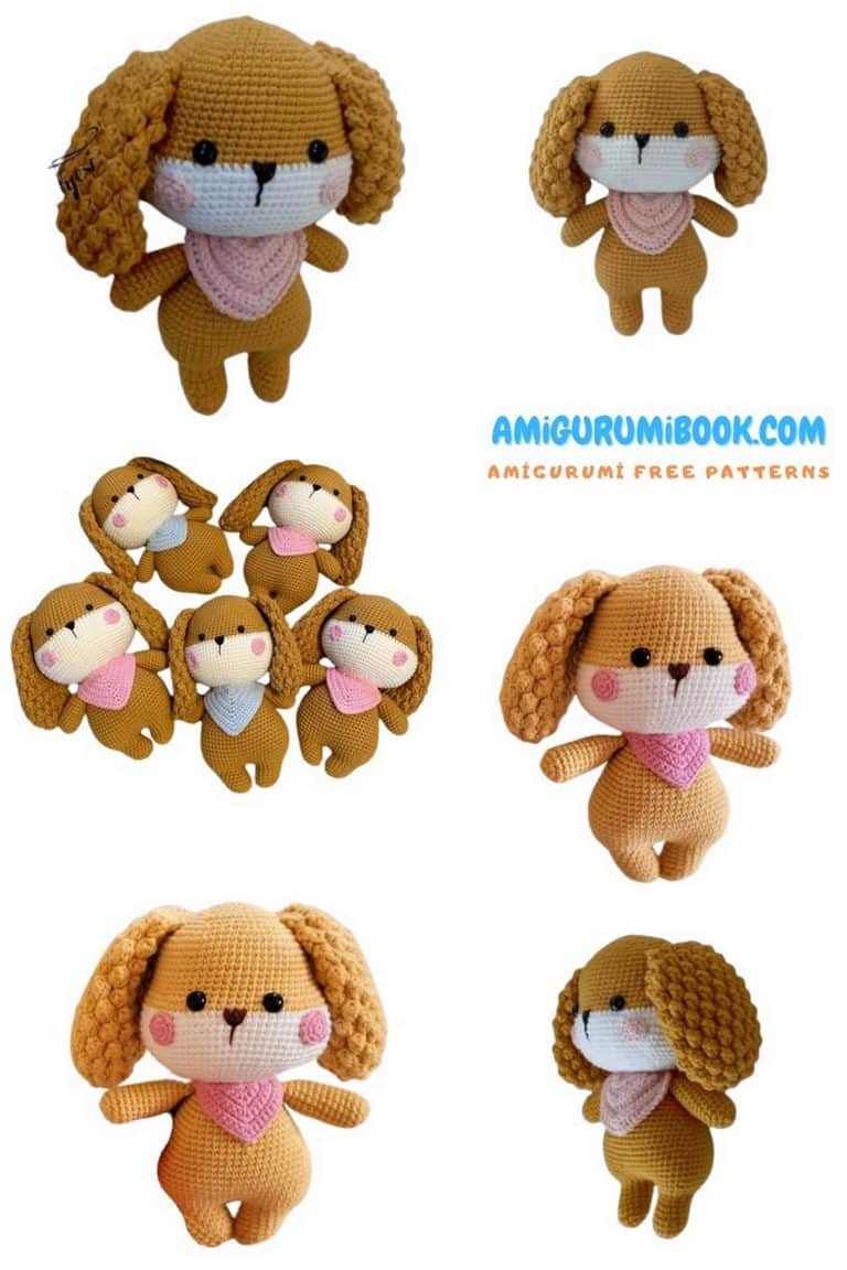 Puppy Amigurumi Dog Free Pattern - Crochet Tutorial - Free Amigurumi ...