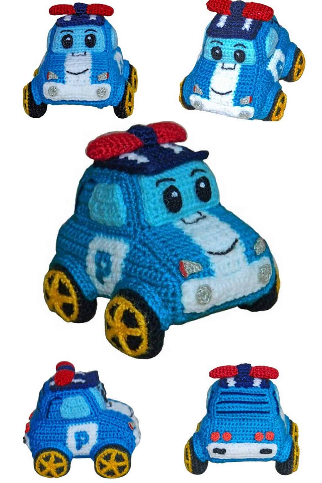 Poli Robocar Amigurumi Free Pattern - Crochet Tutoarial - Free ...