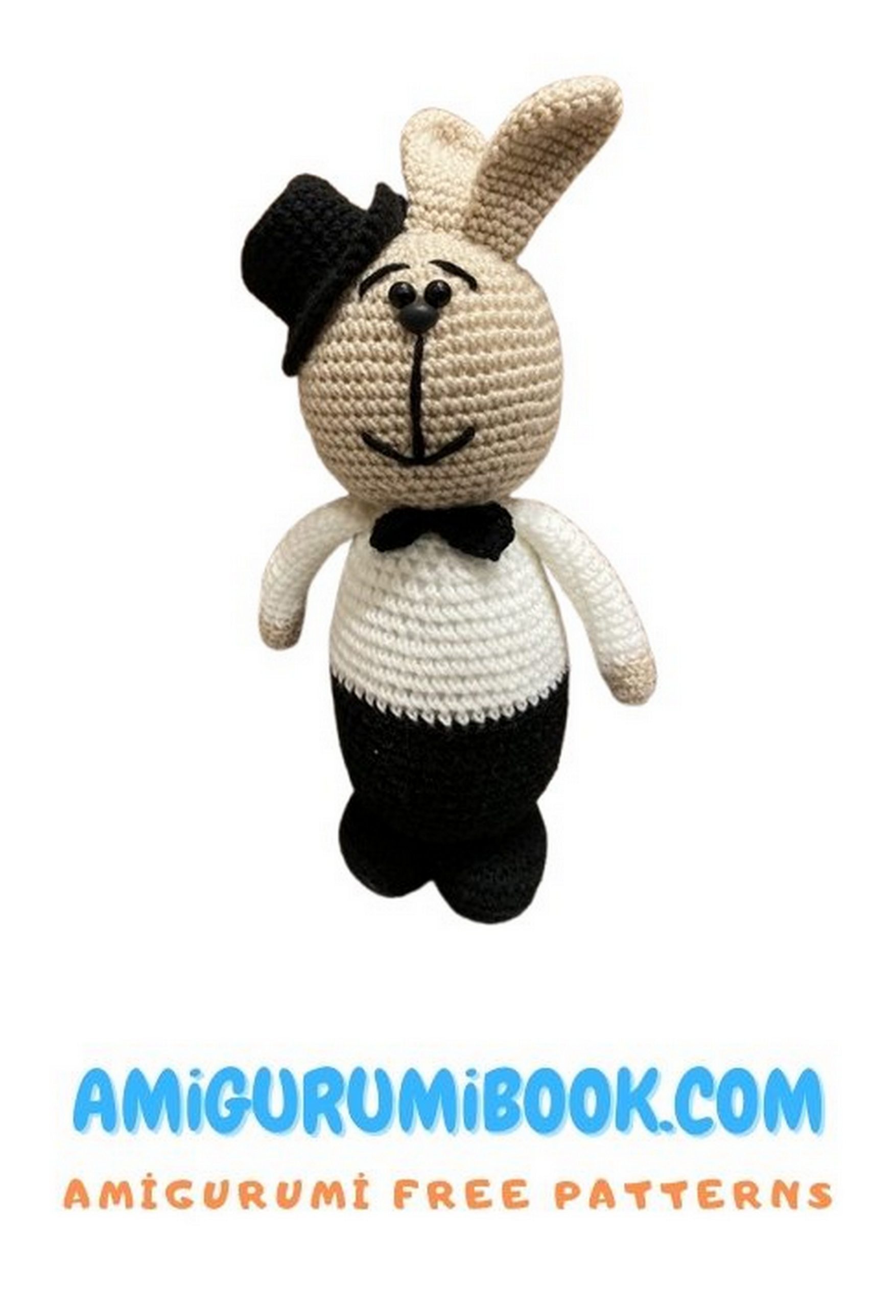 Gentleman Bunny Amigurumi Free Pattern - Crochet Tutorial - Free ...