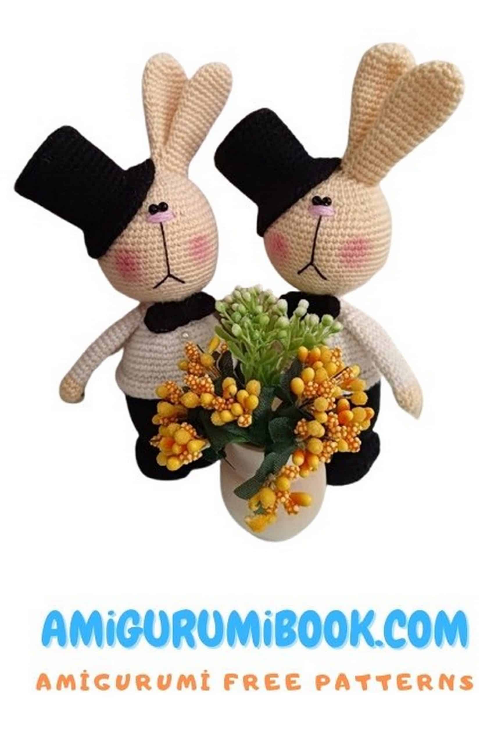 Gentleman Bunny Amigurumi Free Pattern - Crochet Tutorial - Free ...