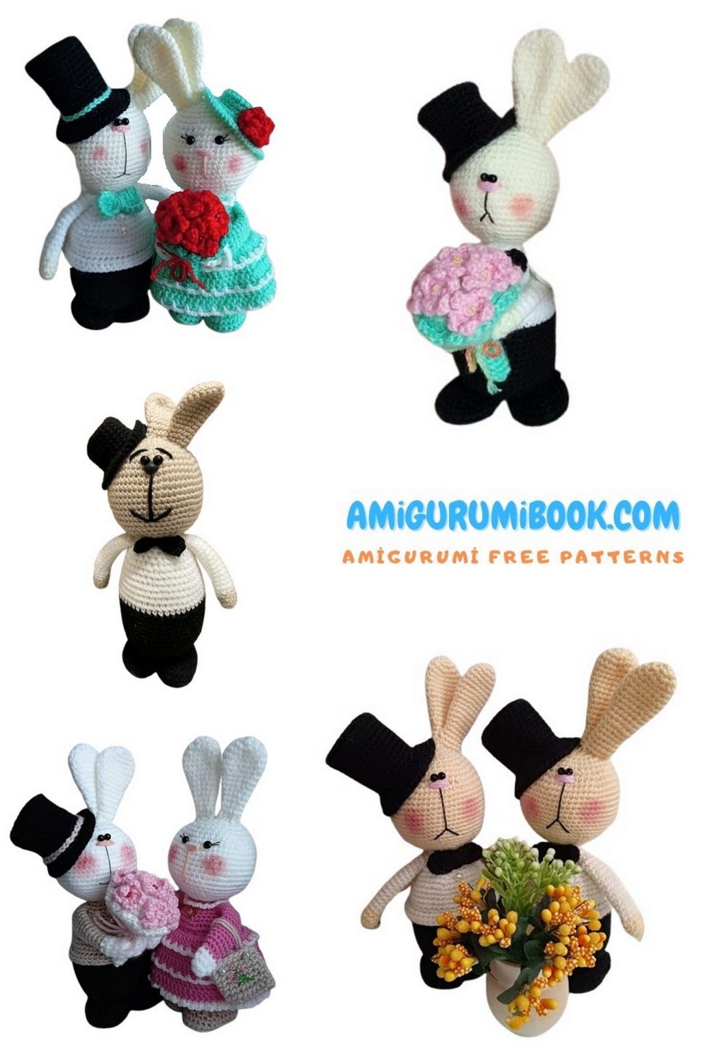 Gentleman Bunny Amigurumi Free Pattern - Crochet Tutorial - Free ...