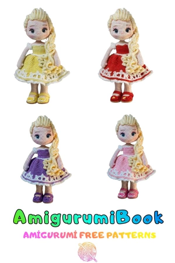 Doll Crystal Amigurumi Free Crochet Pattern - Crochet Tutorial - Free ...